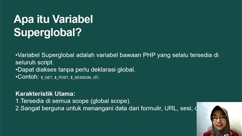 Variabel Superglobal Dalam Php Youtube