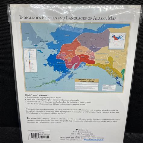 Anhc Indigenous Peoples And Languages Of Alaska Map