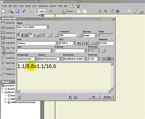 Fractions In An Idw Autodesk Community