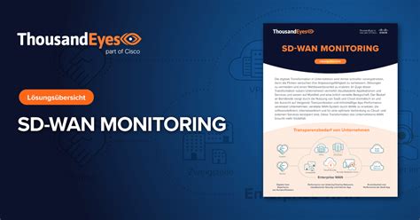 SD WAN Monitoring Lösungsübersicht