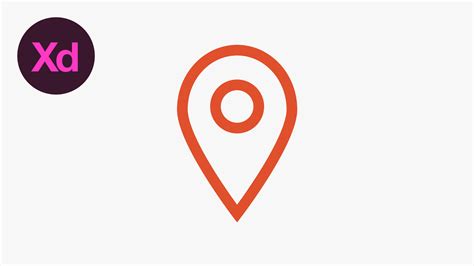 Draw A Location Pin Icon In Adobe Xd Web Design Ledger
