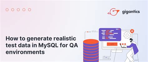 How To Generate Realistic Test Data In Mysql For Qa Environments Dev
