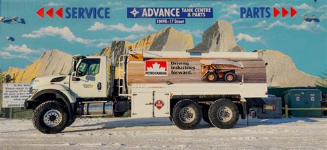 Heavy Duty Off Road Fuel Delivery Trucks For Cougar Fuels Ltd