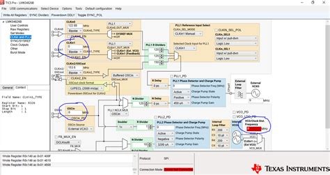 lmk04826bevm getting clock outputs without feeding input clocks