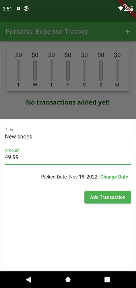 github thegera4 personal expense tracker app personal expenses