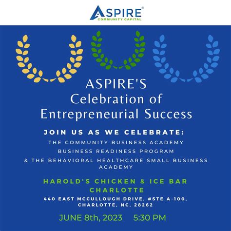 Aspire Community Capital On Linkedin Join Us As We Celebrate The