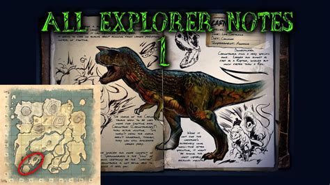 How To Find All Explorer Notes On The Island Ark Survival Evolved