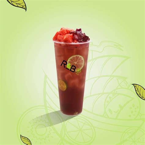 Lục Trà Nho Thơm Mát Chuỗi Trà Sữa Randb Tea Delivery 0898222633