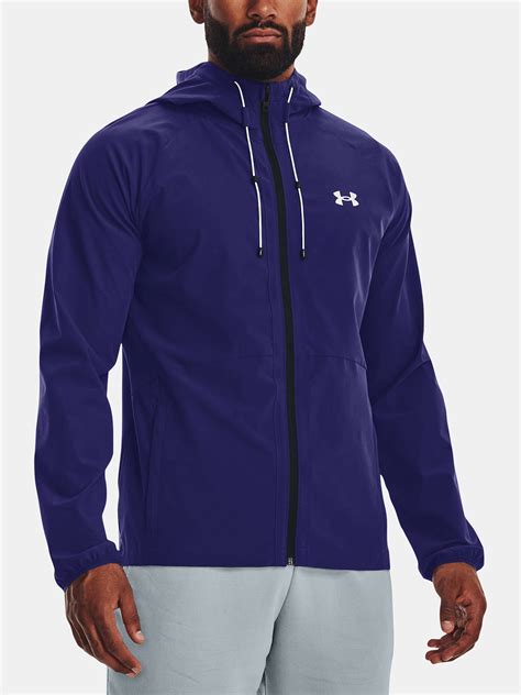 Jacket Under Armour Stretch Woven Windbreaker Sonar Bluewhite Men