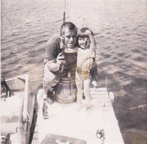 My Grandpa And Mom Showing Off Her Catch In The Early 60s R Oldschoolcool