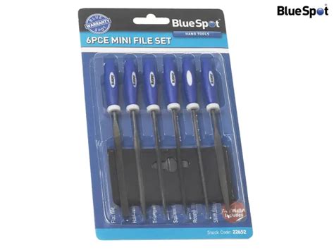 Mini File Set With Pouch Piece Lothian DIY Building Supplies