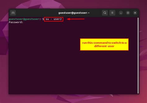 4 Simple Ways To Linux Switch Users