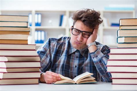 The Nerd Funny Babe Preparing For University Exams Stock Image Image Of College Education