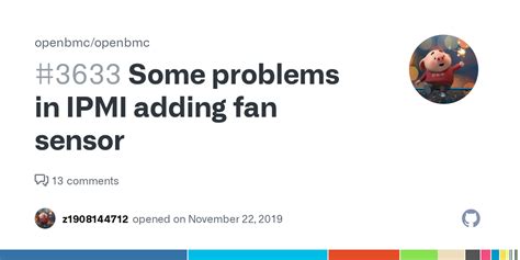 Some Problems In Ipmi Adding Fan Sensor · Issue 3633 · Openbmcopenbmc · Github