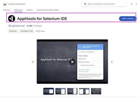Selenium Ide Plugins