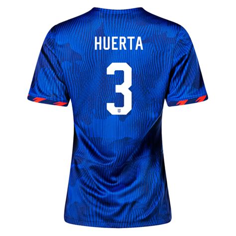 Nike Womens United States Sofia Huerta 4 Star Away Jersey 2324 W 201