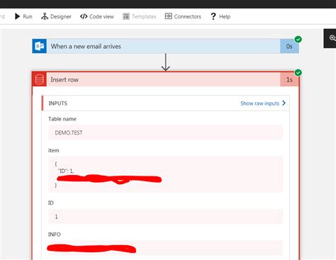 Logic Apps Inserting To An On Premises Database