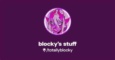 Blocky S Stuff Twitter Instagram Tiktok Twitch Linktree