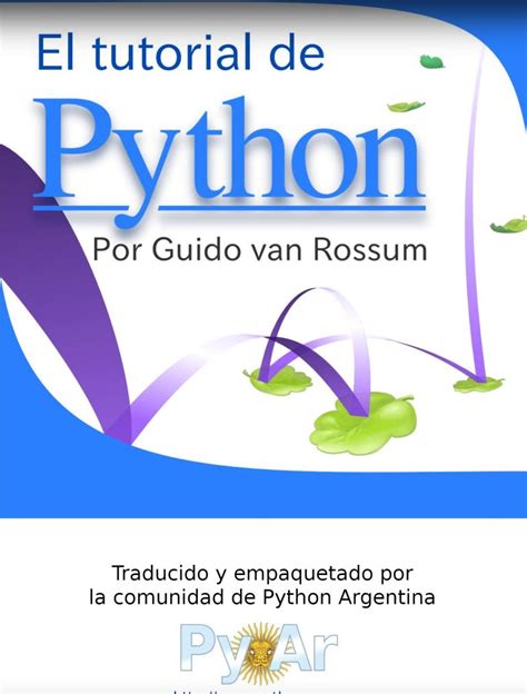Pdf El Tutorial De Python Guido Van Rossum 1ra Edición
