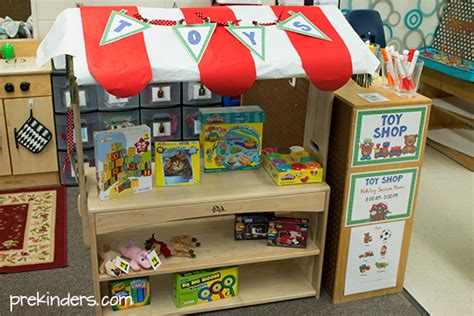 Toy Store Dramatic Play Center For Preschoolers