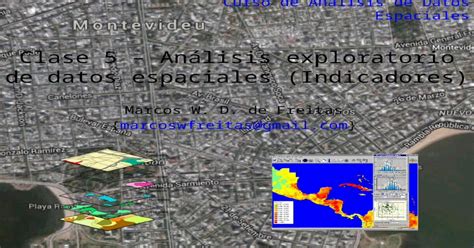 Clase 5 Análisis Exploratorio De Datos Espaciales Indicadores