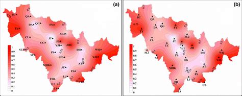 Spatial Distribution Of Precipitation Complexity For 28 Gauging Download Scientific Diagram