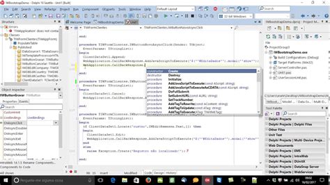 delphi intraweb bootstrap parte vi youtube