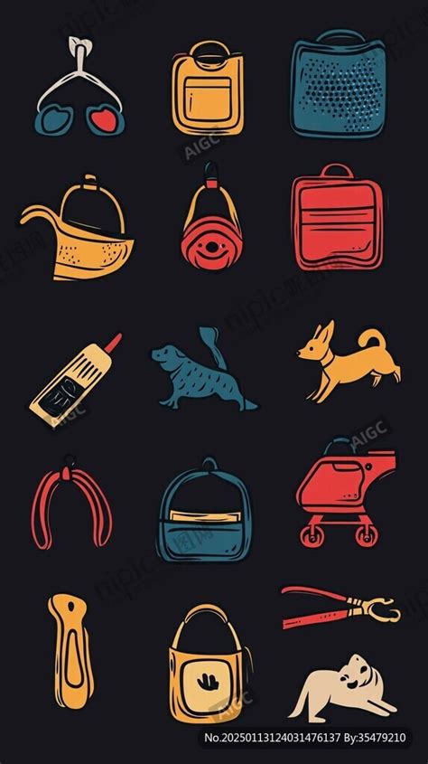 Ai创作图包案大全 包片大全 卡通包案 原创包案 服装箱包元素 皮具卡通图案 包包卡通图案 皮具箱包标志 包案设计 生活类小图标 包案t恤图案 包包插画 包片素材 品牌背景包案nipic