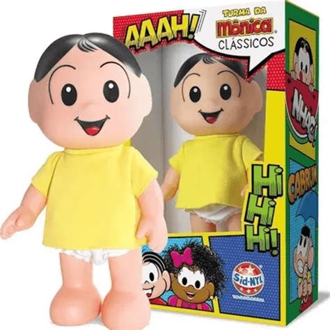 Boneco Turma Da Mônica Clássicos Sid Nyl Magali Shopee Brasil