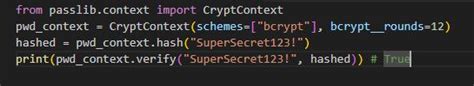 Python Cybersecurity Passwordhashing Passlib Bcrypt Probir Roy