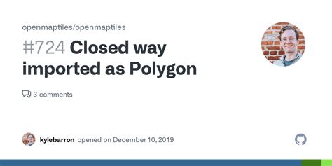 Closed Way Imported As Polygon · Issue 724 · Openmaptilesopenmaptiles
