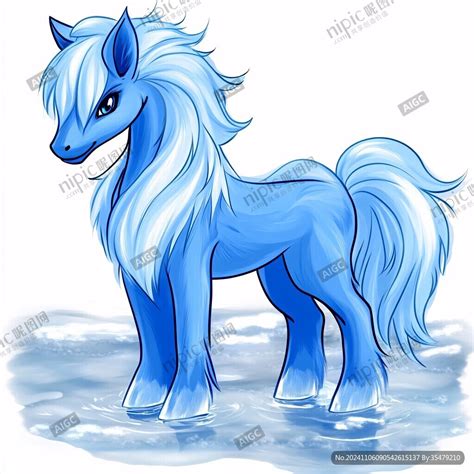 Ai创作图原创卡通小马 手绘马年图片 原创卡通马 手绘马儿卡通 卡通马生肖马 小马高清图 卡通马素材 马卡通素材 小马插画 Q版马 原创卡通形象马 Q版小马 骏马蓝色背景 拟人卡通马 手绘马