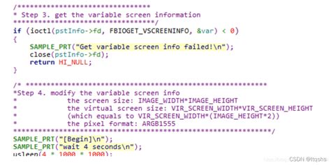 海思3519 Hifb Sample例程讲解 Csdn博客