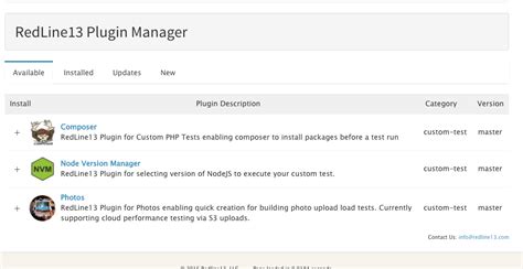 Load Testing Plugins Building Directly Into Redline13