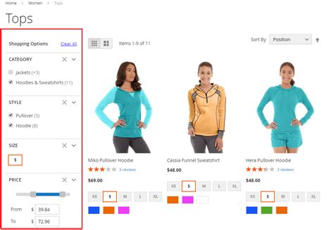 Magento 2 Layered Navigation Extension Improved Shop By Module For