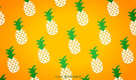 Illustrated Seamless Pineapple Patterns Vector Download Pineapple