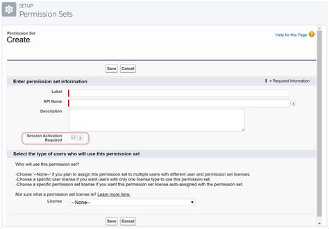 Session Based Permission Sets Create And Manage Salesforce Trailhead