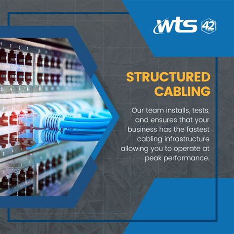 Structuredcabling Highperformance Cabling Infrastructure Technology Itsupport Itservice