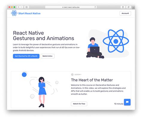 React Native Gestures And Animations You Only Have 16ms To Render Everything By William