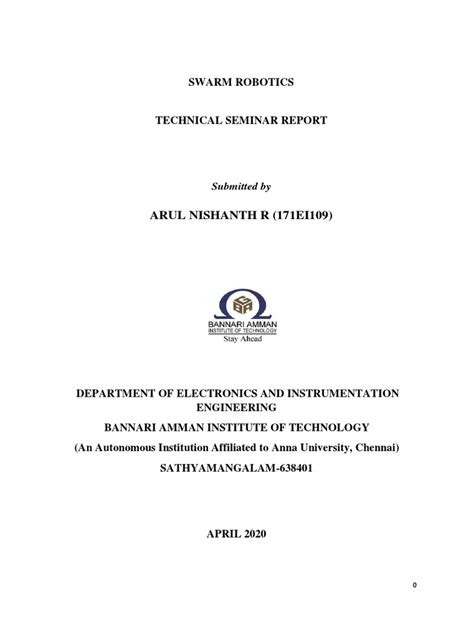 Swarm Robotics Pdf Robotics Foraging