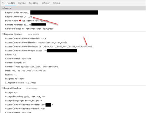C Angular Method Not Allowed And Provisional Headers Are Shown Error Stack Overflow