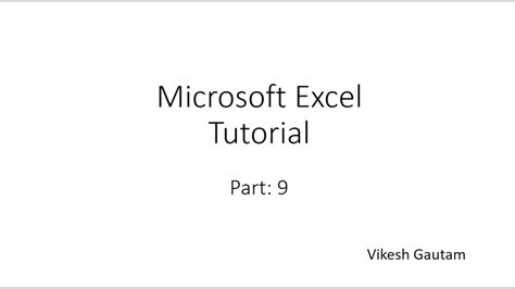 vlookup and hlookup tutorial ms excel 2016 part 9 hindi youtube