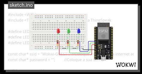 Projeto Iot Wokwi Esp32 Stm32 Arduino Simulator
