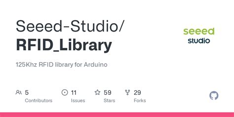 Github Seeed Studio Rfid Library Khz Rfid Library For Arduino