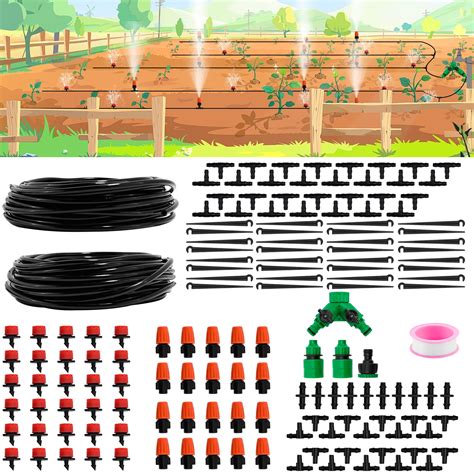 Tender Epoch Drip Irrigation System Kit Garden Watering System