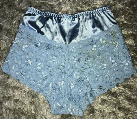 Blue Satin Lacy Control Panties Porn Pictures Xxx Photos Sex Images