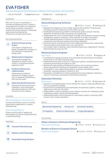 Computer Science CV Examples Guide For Computer Science CV Examples Guide For