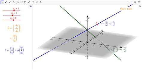 Skew Lines Geometry