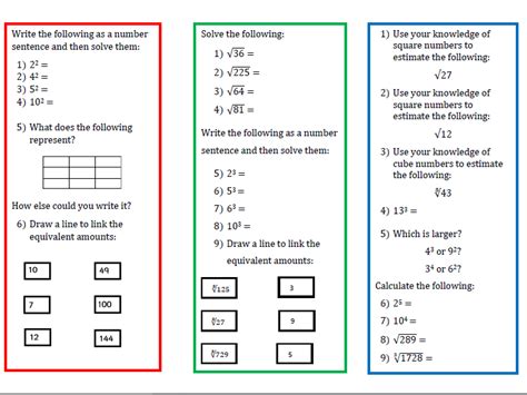 Solving Square And Cube Root Equations Worksheet Pdf Tessshebaylo