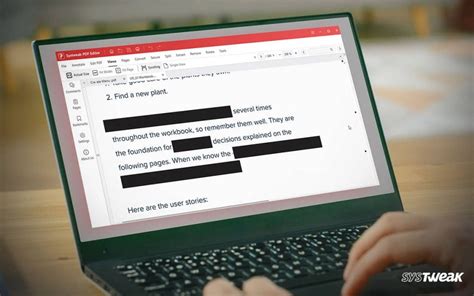 How To Redact Pdf Hide Sensitive Information From Pdf